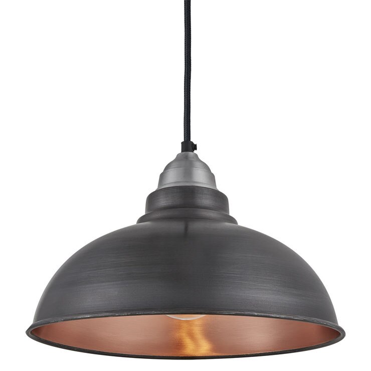 Industville Old Factory 12" Pendant Light in 5 Colours | Costco UK