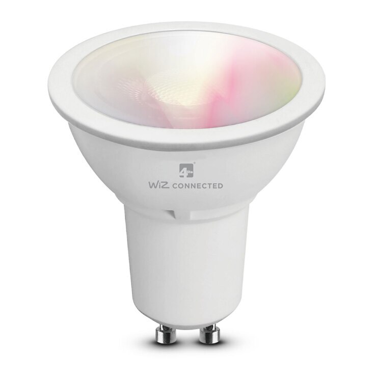 4lite WiZ Connected GU10 Colour Smart Bulbs, 4 Pack | Costco UK
