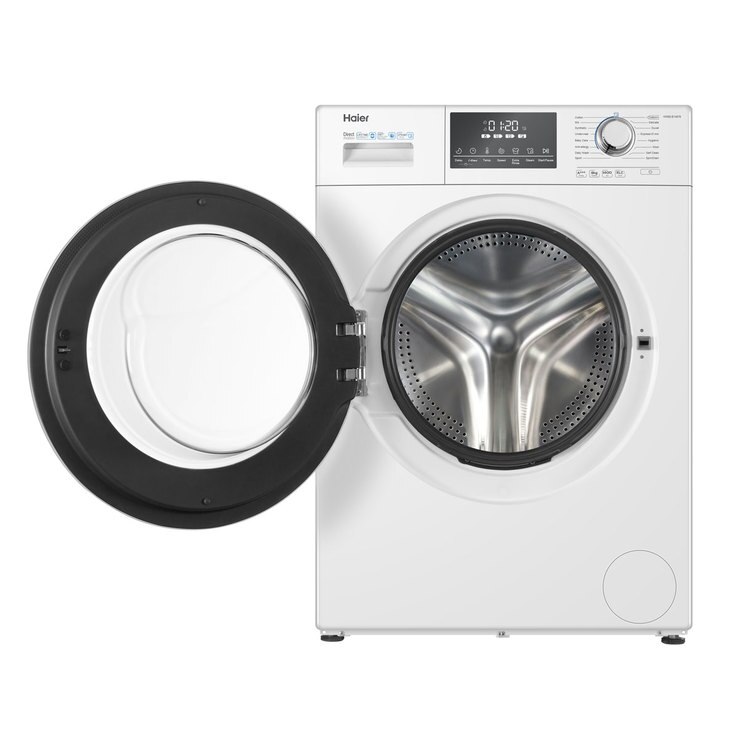 Haier HW80-B14876, 8kg, 1400rpm Washing Machine A+++-40% Rating in ...