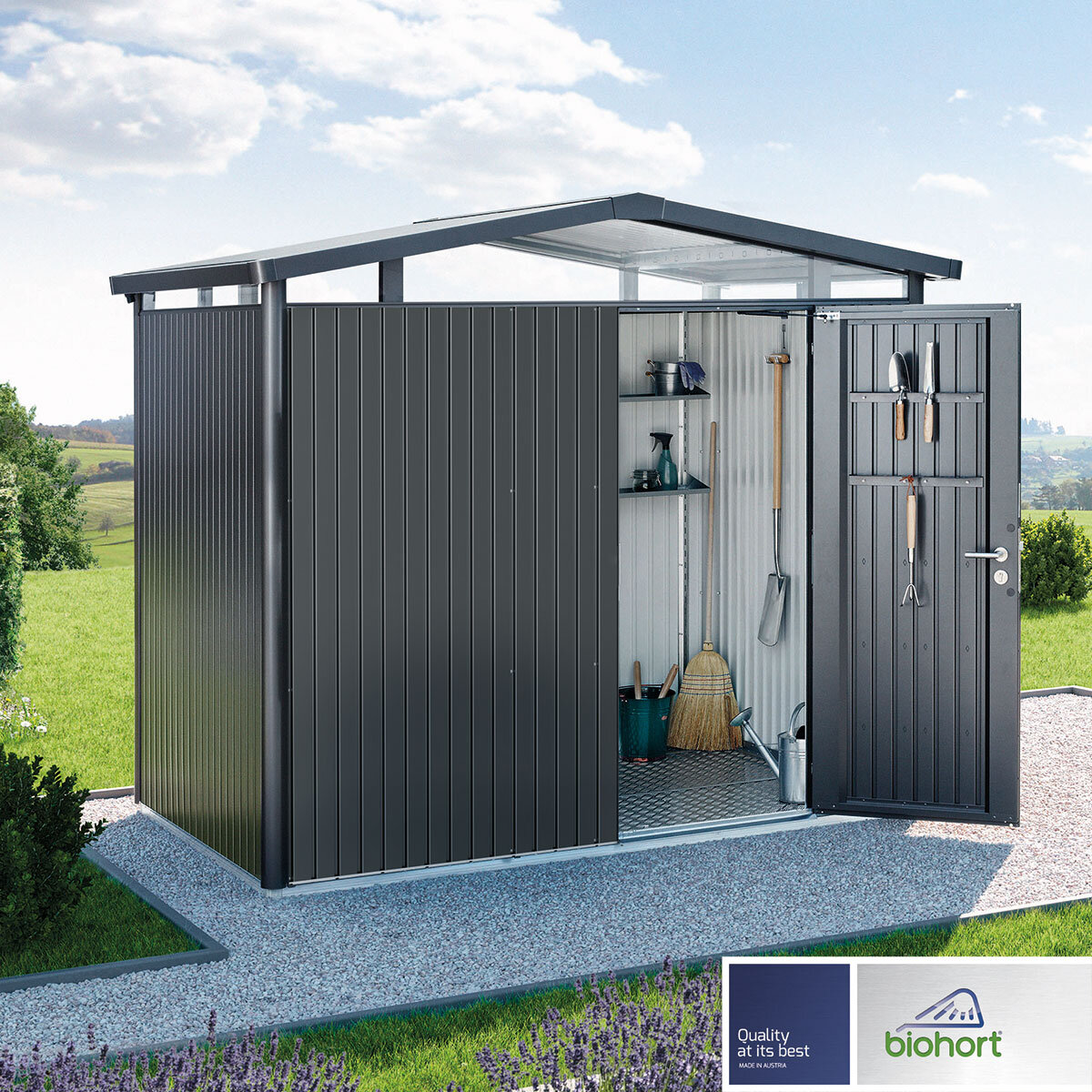 Biohort Panorama P1 9ft x 5ft 2" (2.7 x 1.6m) Single Door...