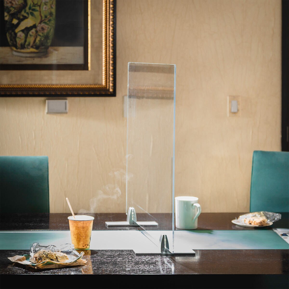 Seville UltraShield 76 x 61cm Acrylic Tabletop Protective Shield, 2 ...