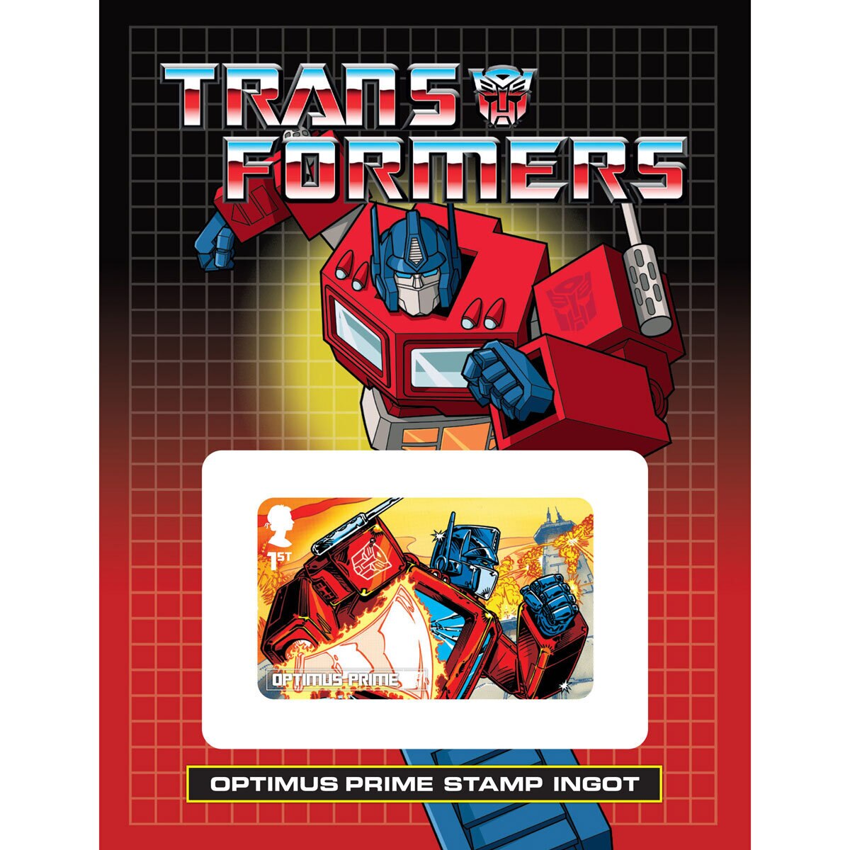 Transformers Optimus Prime Royal Mail® Stamp Ingot | Cost...