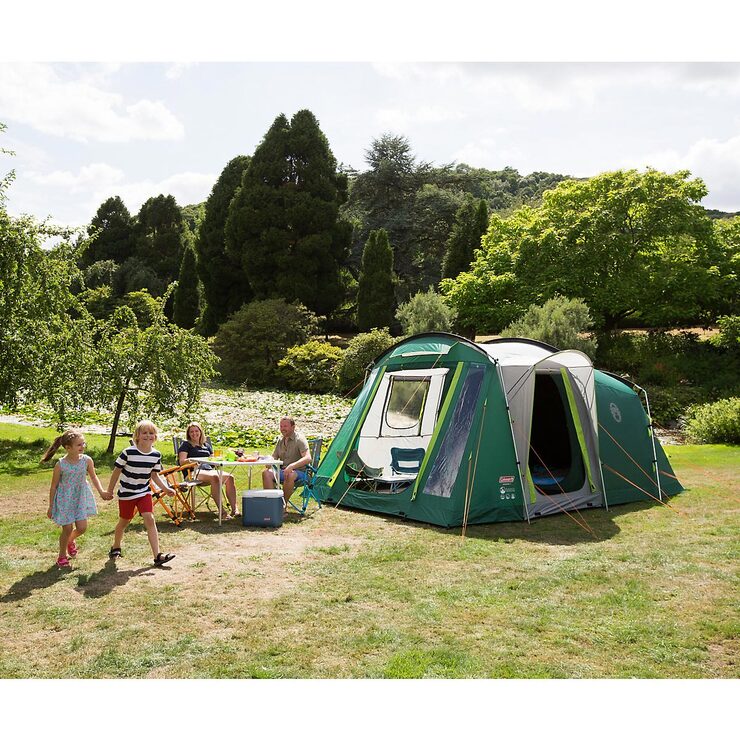 Coleman Mackenzie 4 Person Family Tent with Blackout Bedrooms | Costco UK