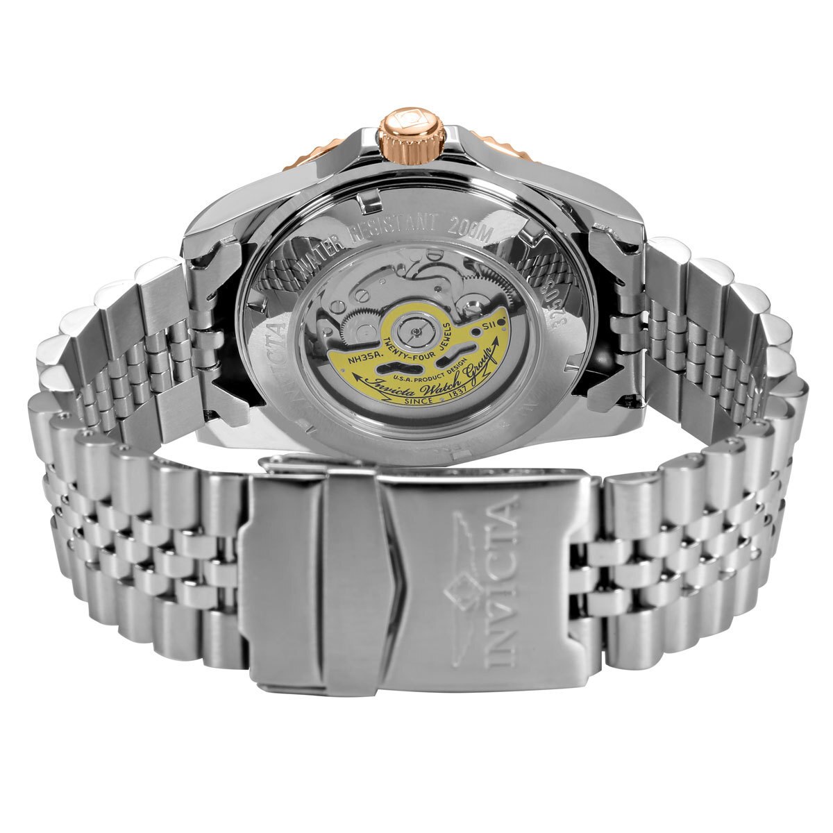 Invicta Gents Pro Driver Two Tone Automatic Watch, 30094 | Costco UK