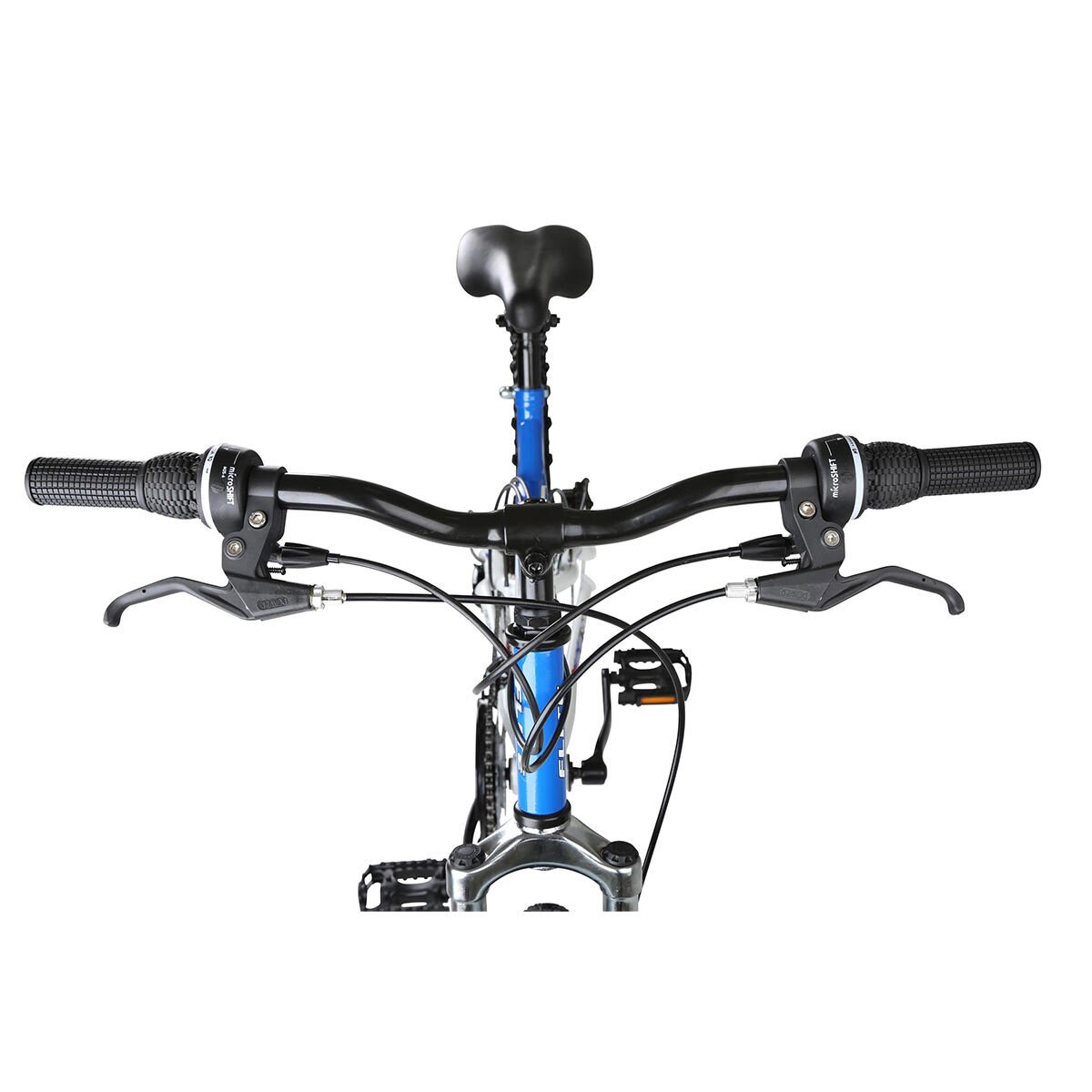 Flite Phaser 18" (45.7cm) Dual Suspension Bike in Blue/White | Costco UK