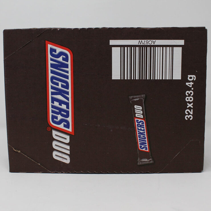 Snickers Duo Chocolate Bar, 32 x 83.4g | Costco UK