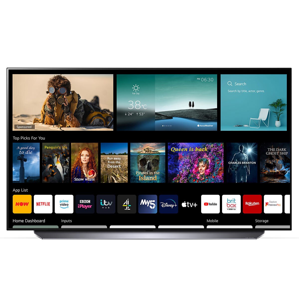 LG OLED55C14LB 55 Inch OLED 4K Ultra HD Smart TV | Costco UK