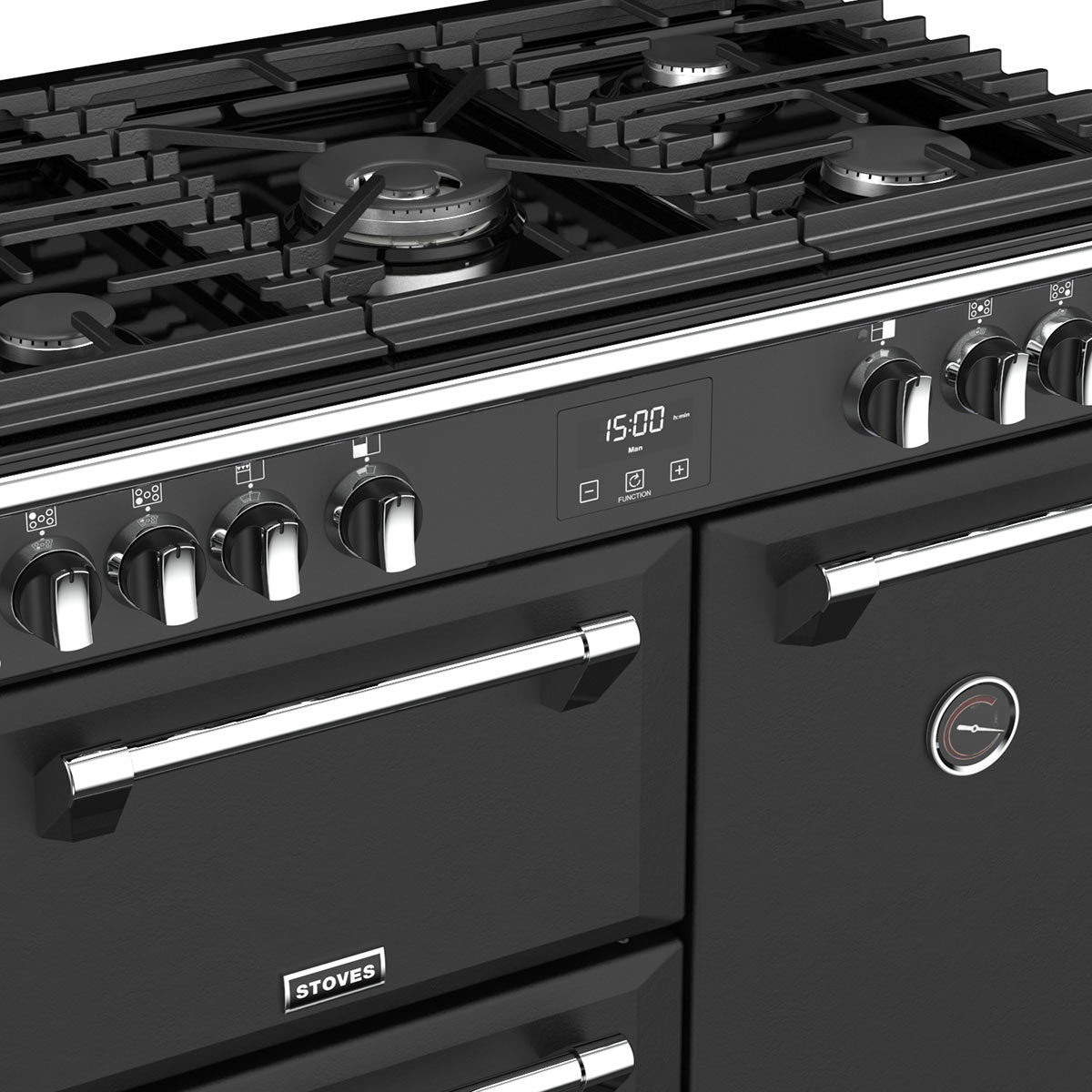 Stoves Richmond S900G, 90cm Gas Range Cooker A Rating in Anthracite ...