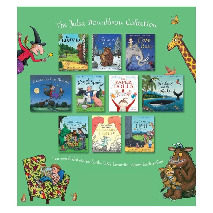 Julia Donaldson 10 Book Collection (2+ Years) | Costco UK