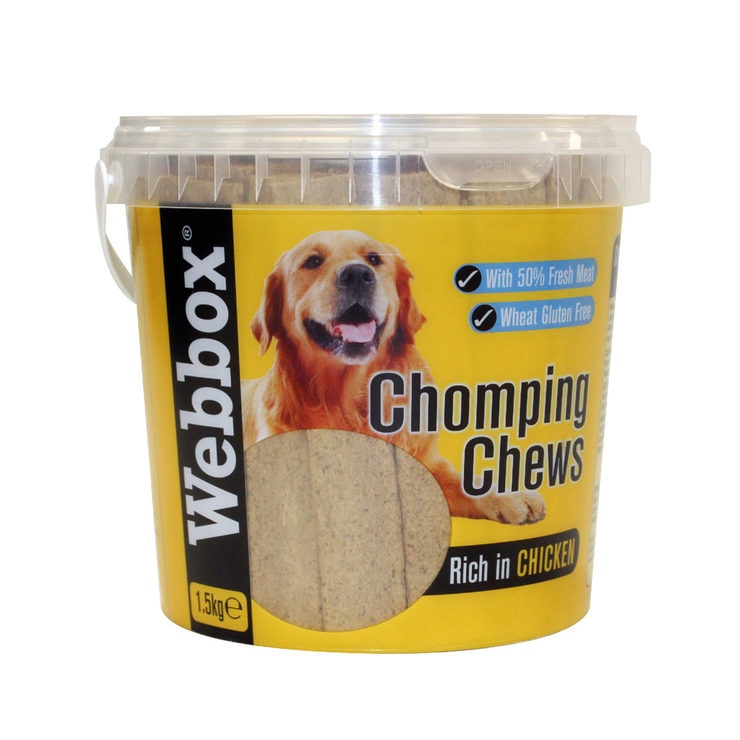 Webbox Meaty Chomping Chews- Chicken, 1.5kg | Costco UK