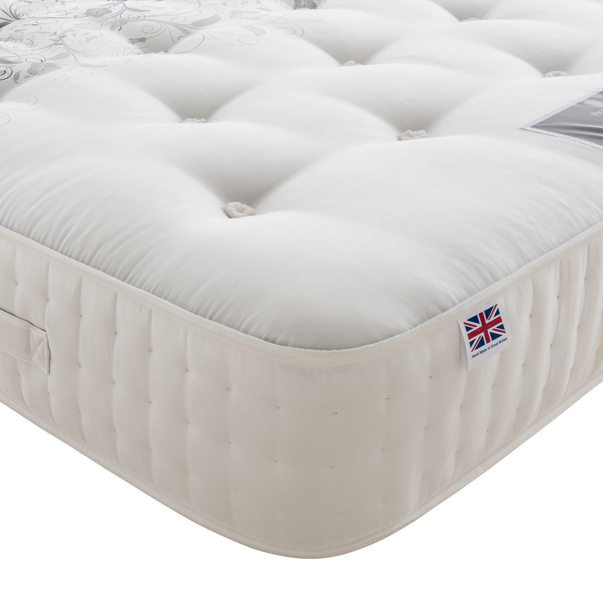 Pocket Spring Bed Company Pemberley Mattress & Sahara Half Ottoman ...