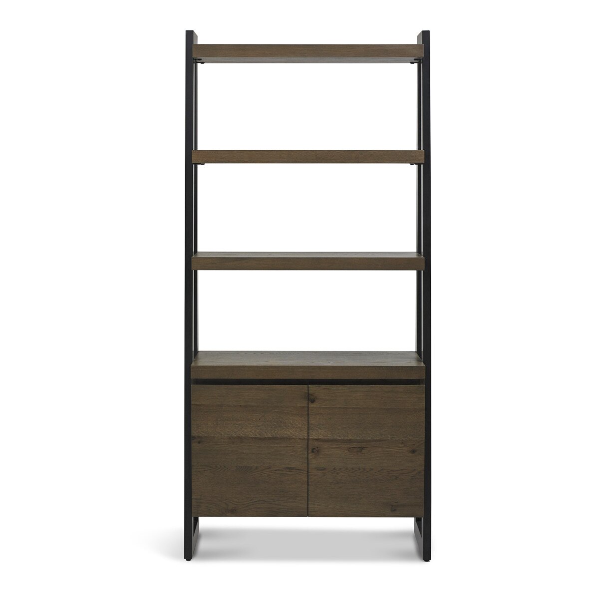 Bentley Designs Sierra Fumed Oak Open Display Bookcase | Costco UK