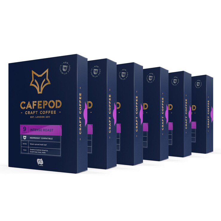 CafePod Intense Roast Nespresso Compatible Coffee Pods, 108 Servings ...