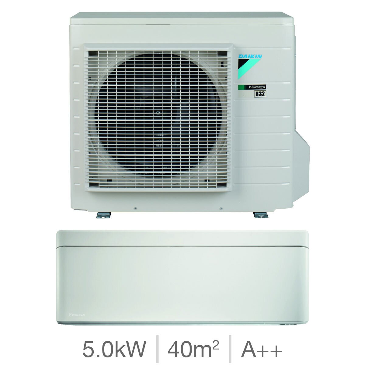 Installed Daikin Stylish 5.0kW Single Split Air Conditioning Unit ...