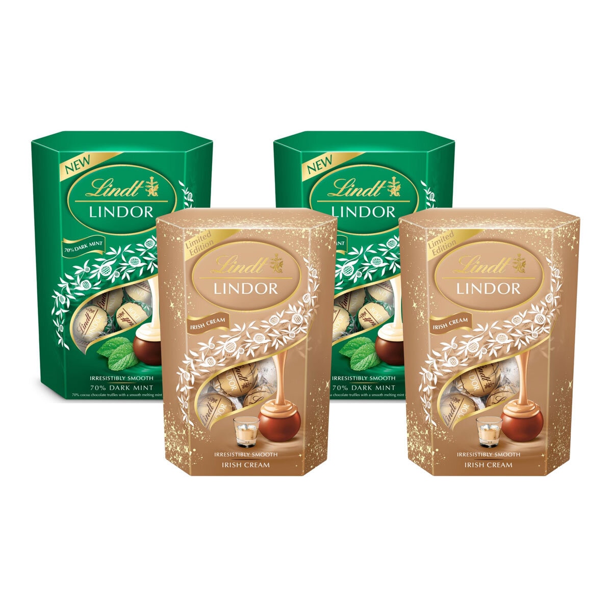 Lindt Lindor Assorted Chocolate 4 x 200g |Costco UK | Cos...