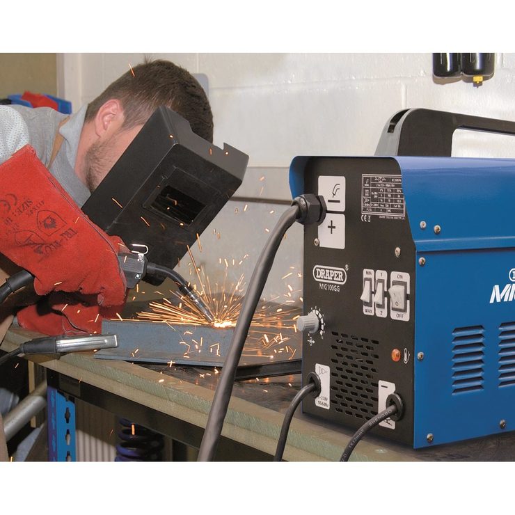Draper Turbo 230V Gas/Gasless MIG Welder | Costco UK