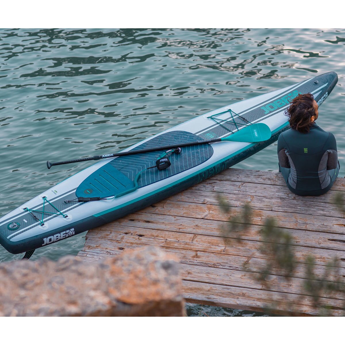 Jobe Neva Inflatable 12ft 6" SUP Paddle Board Set | Costco UK