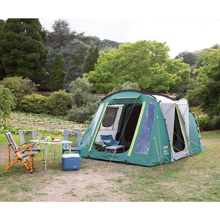 Coleman Mackenzie 4 Person Family Tent with Blackout Bedrooms | Costco UK