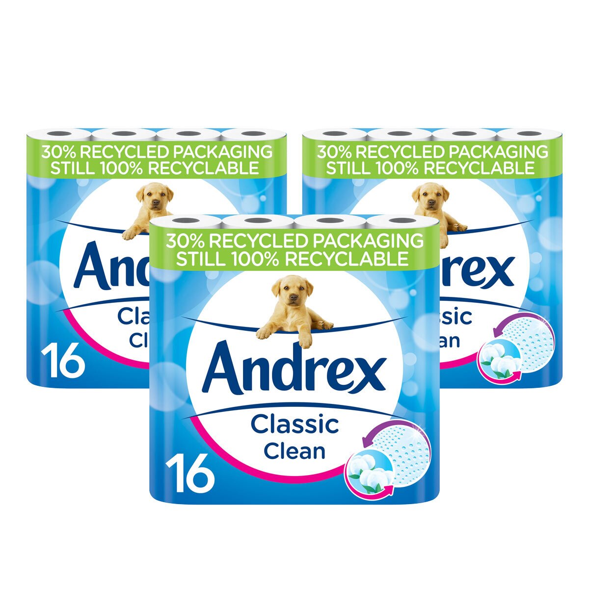 Andrex Classic Clean 2-Ply Toilet Tissue, 48 Rolls | Costco UK