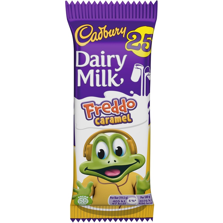 Cadbury Dairy Milk Caramel Freddo, 60 x 19.5g | Costco UK