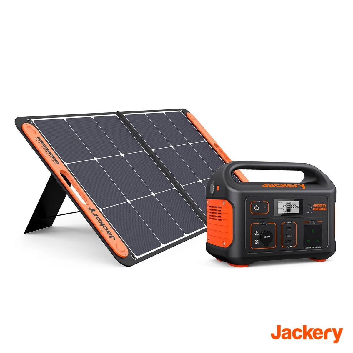 Jackery Explorer 500 518Wh Portable Power Station with 10...