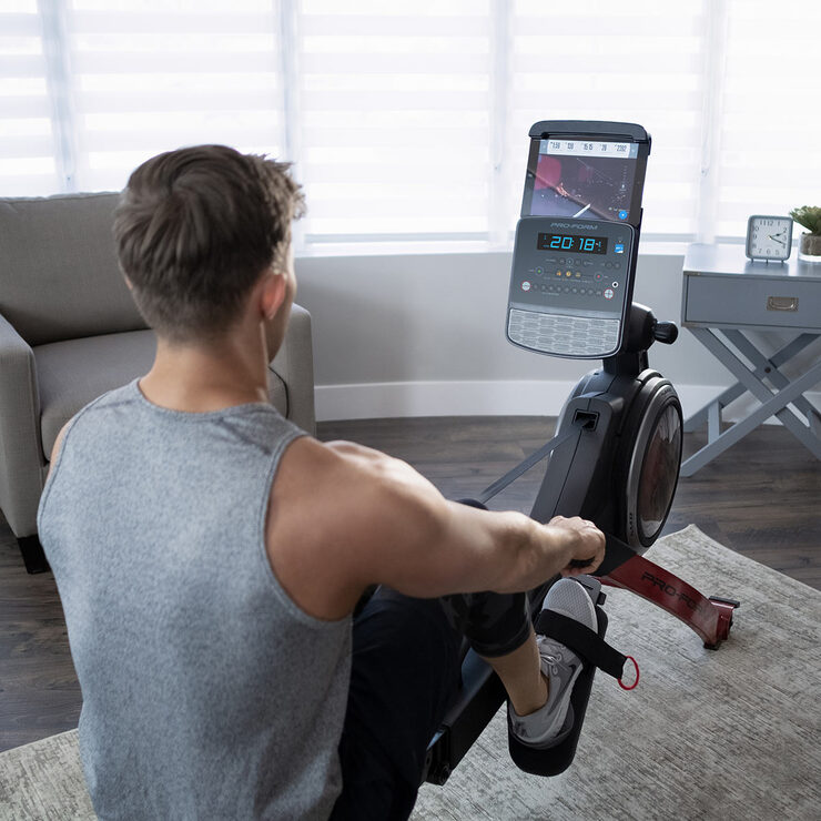 Installed ProForm 750 Rowing Machine with iFit Coach Subscription ...