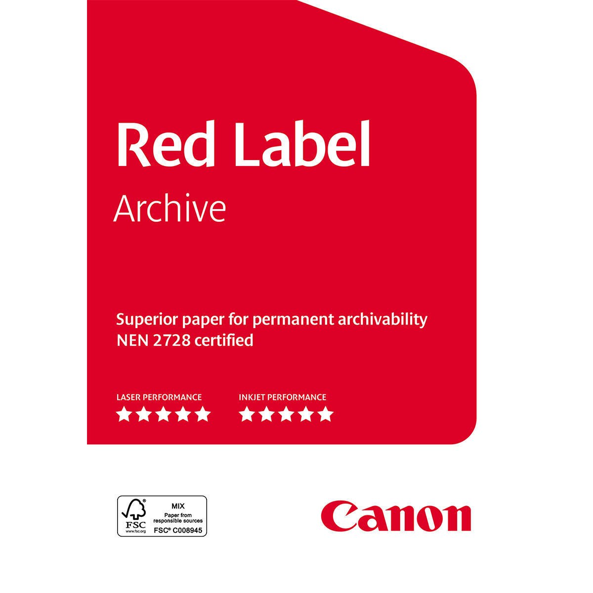 Canon Red Label Superior A4 120gsm White Pallet of Paper - 80,000 ...