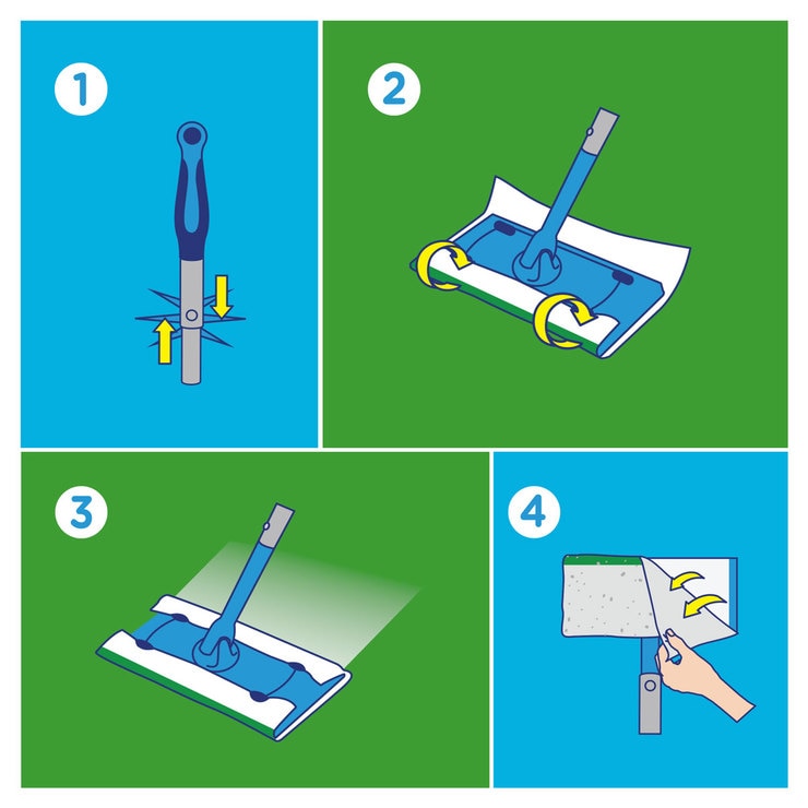Flash Speedmop Starter Kit with 60 Wet Cloths | Costco UK