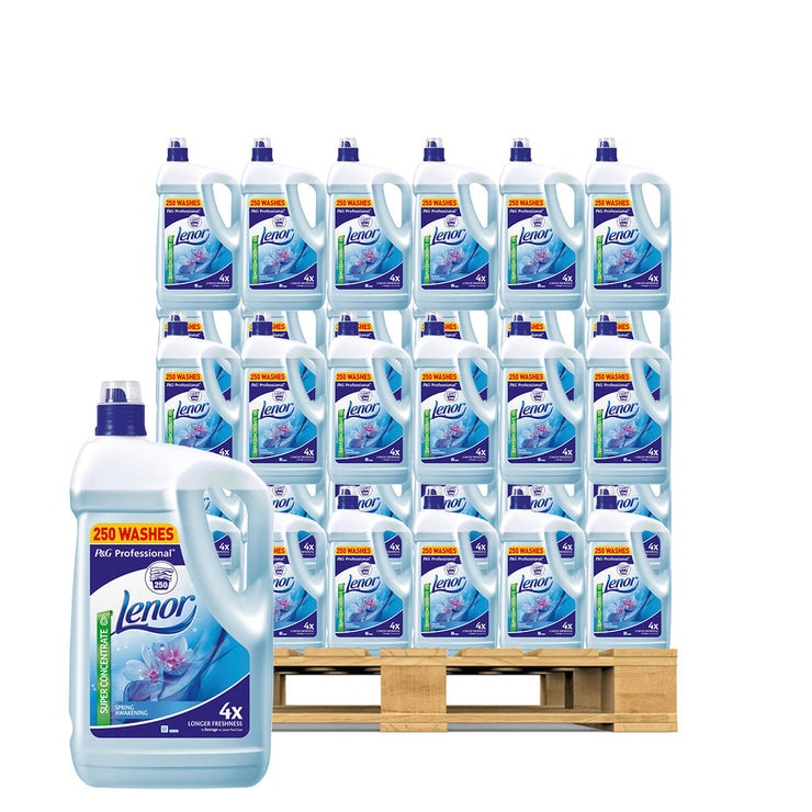 Lenor Spring Awakening Fabric Conditioner, 5L Pallet Deal (135 Units ...