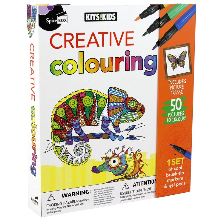 SpiceBox Kits for Kids Creative Colouring (8+ Years) | Costco UK