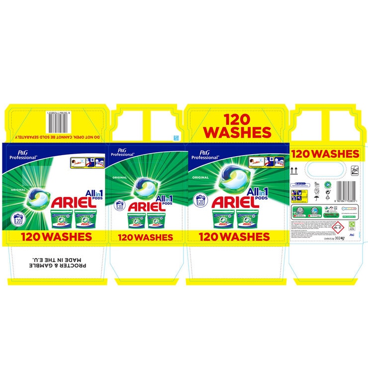 Ariel All in One Pods, 120 Count | Costco UK