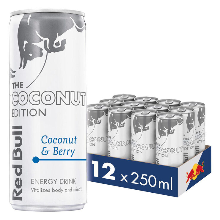 Red Bull Coconut and Berry Energy Drink, 12 x 250ml | Costco UK