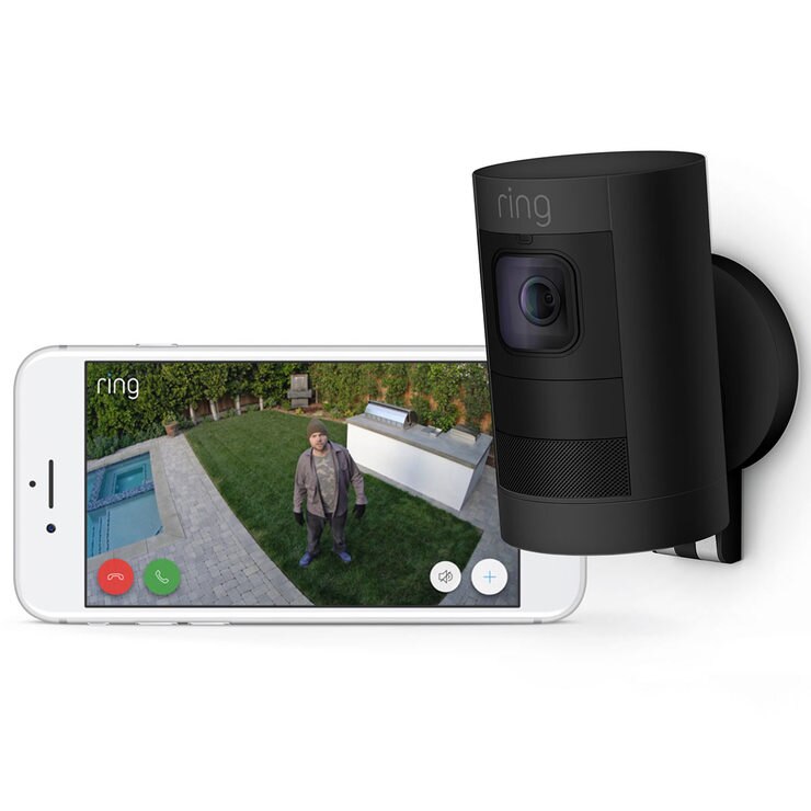 Ring Battery Stick Up Camera in Black | Costco UK