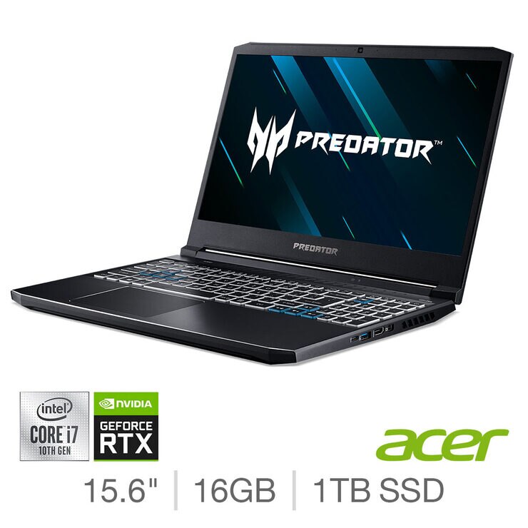 Acer Helios 300, Intel Core i7, 16GB RAM, 1TB SSD, NVIDIA GeForce RTX ...