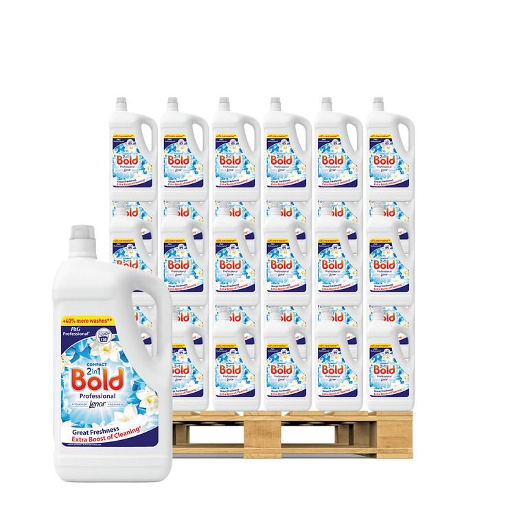 Bold Laundry Liquid, 130 Wash Pallet Deal (135 Units) | Costco UK