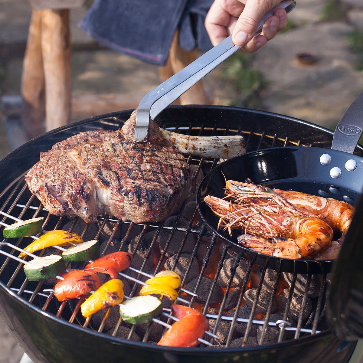 RÖSLE Number 1 Sport F60 Kettle Charcoal Barbecue 60cm (24 inches ...