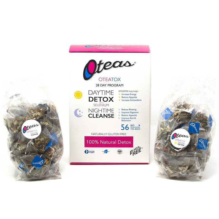 Oteas Day and Night Oteatox, 56 Teabags | Costco UK