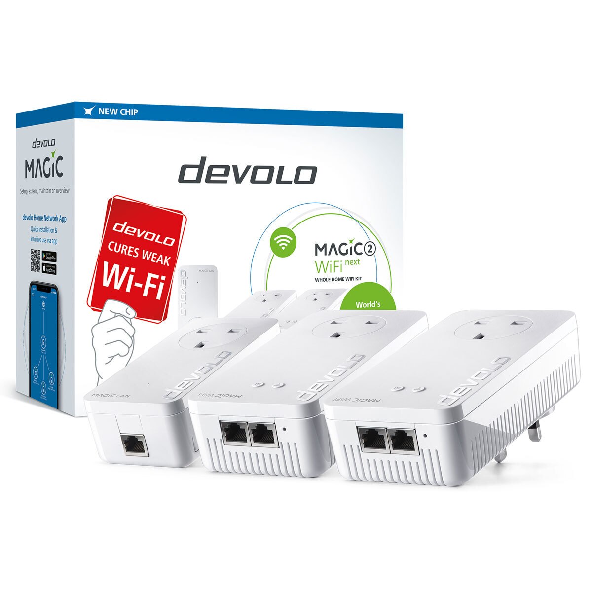 Devolo Magic 2 Wi-Fi Next AC Whole Home Mesh Kit | Costco UK