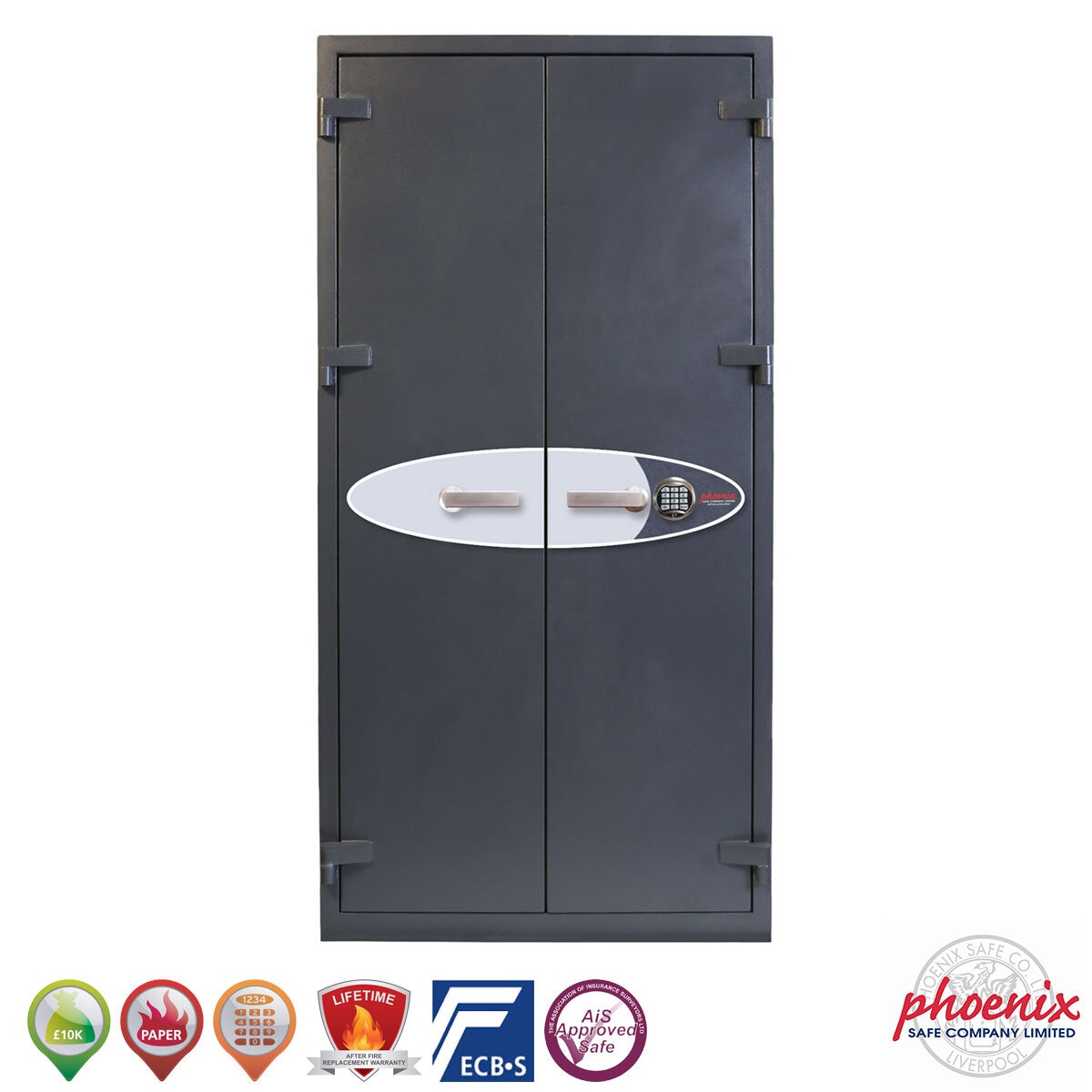 Phoenix 553 Litre Neptune HS1056E Security Safe with Elec...