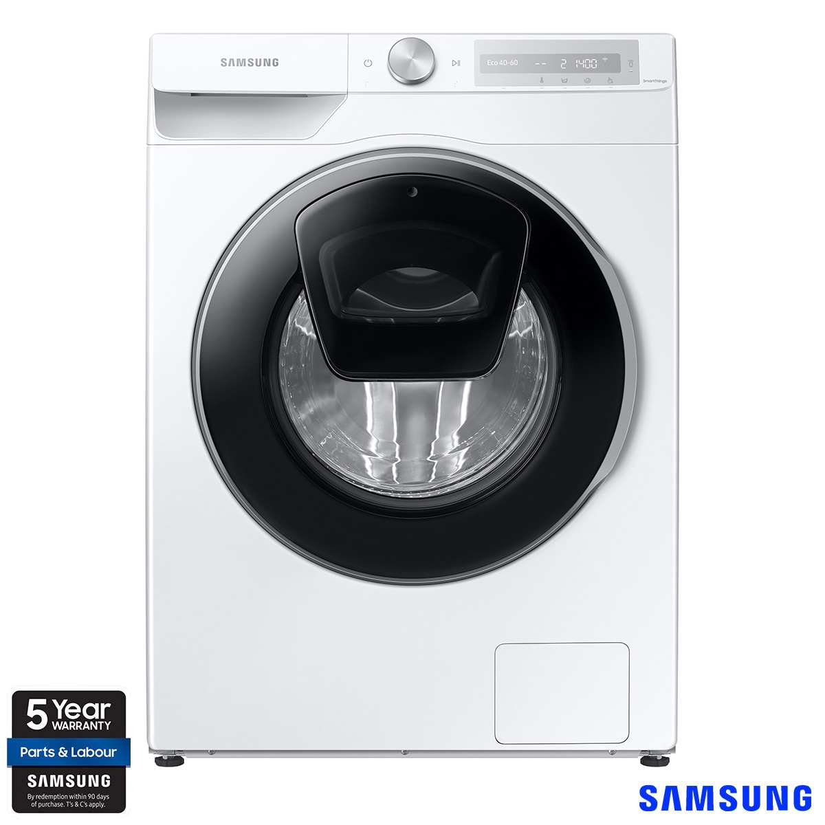 Samsung Series 6 WW80T684DLH/S1, 8kg, 1400rpm, Washing Machine, B Rated ...