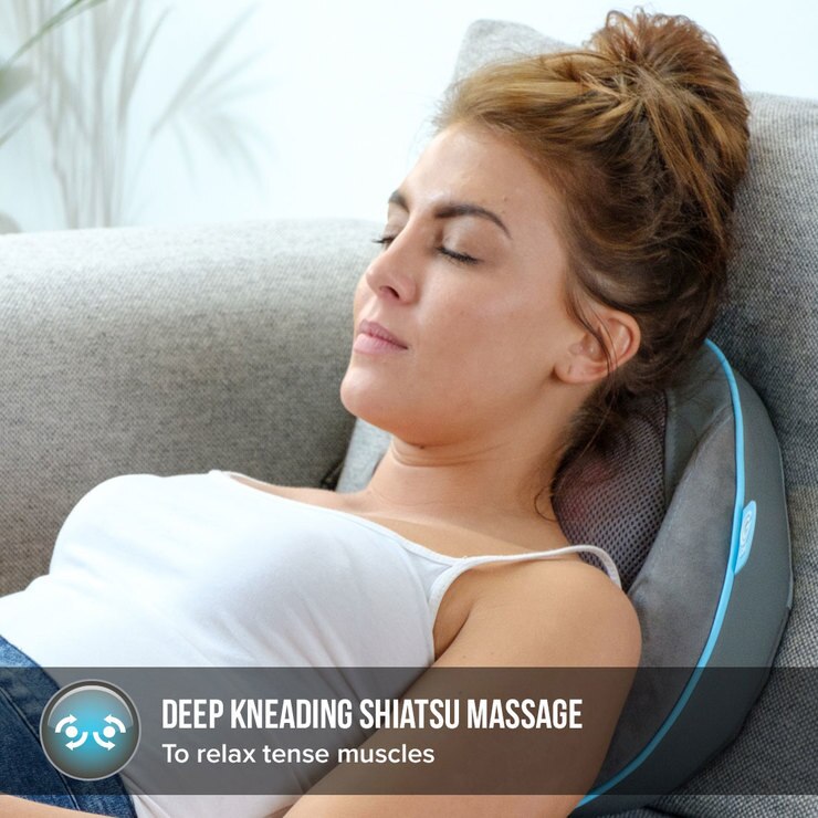 Homedics Gel Shiatsu Massage Pillow Gsp 5ooh Costco Uk