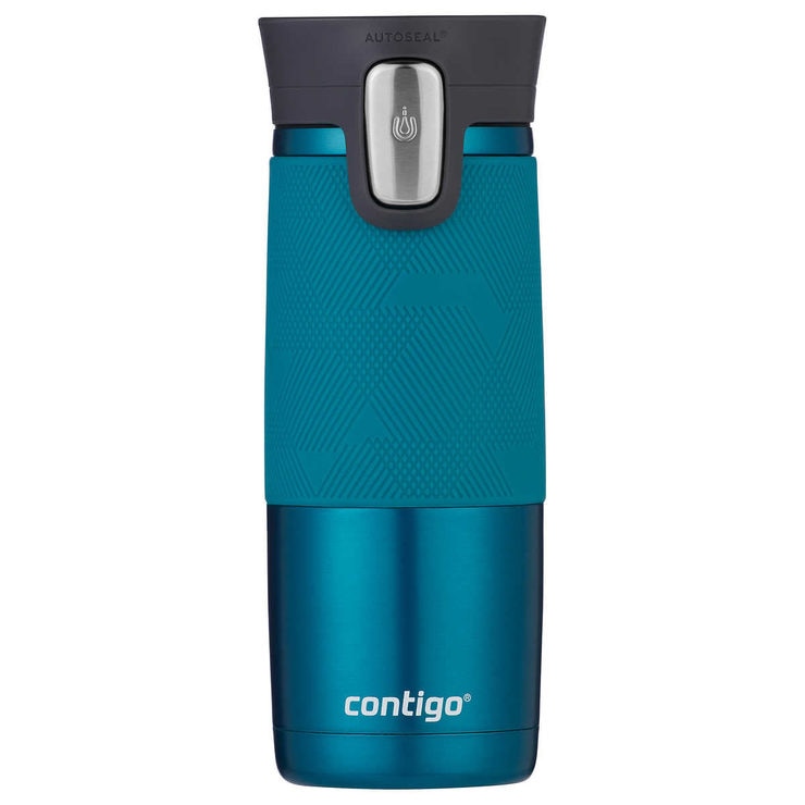 Contigo Autoseal Spill proof Thermal Travel Mugs 2 Pack In Blue Grey contigo-autoseal-spill-proof-thermal-travel-mugs-2-pack-in-blue-grey