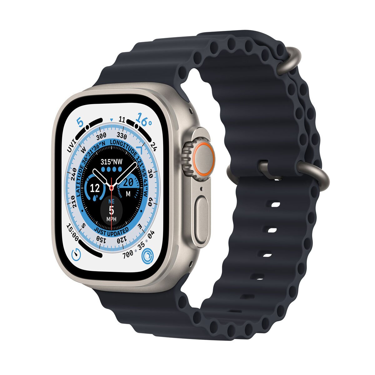 Apple Watch Ultra GPS Cellular 49mm Titanium Case With Apple Watch Ultra GPS Cellular 49mm Titanium Case With