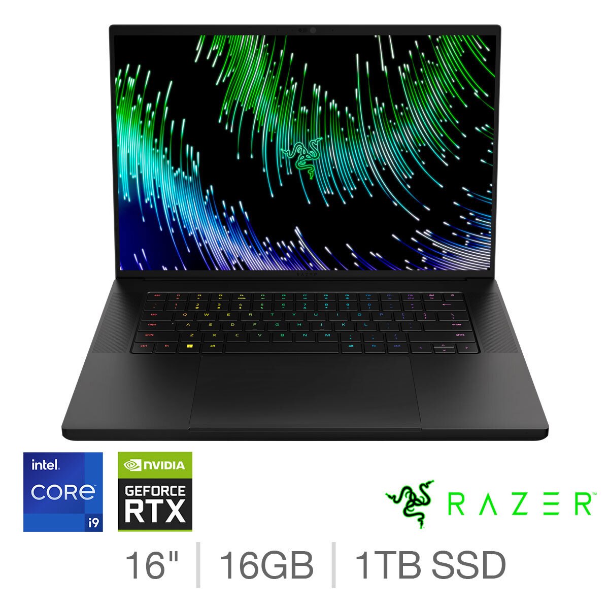 Razer Blade 16, Intel Core i9, 16GB RAM, 1TB SSD, NVIDIA ...
