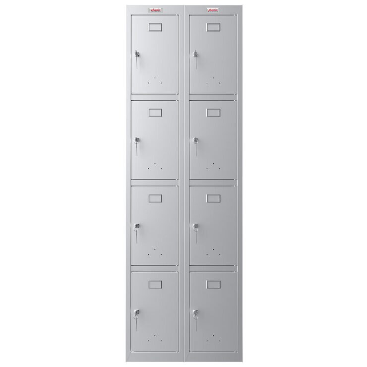 Phoenix PL Series PL2460GGK 2 Column 8 Door Personal Locker Combo in ...
