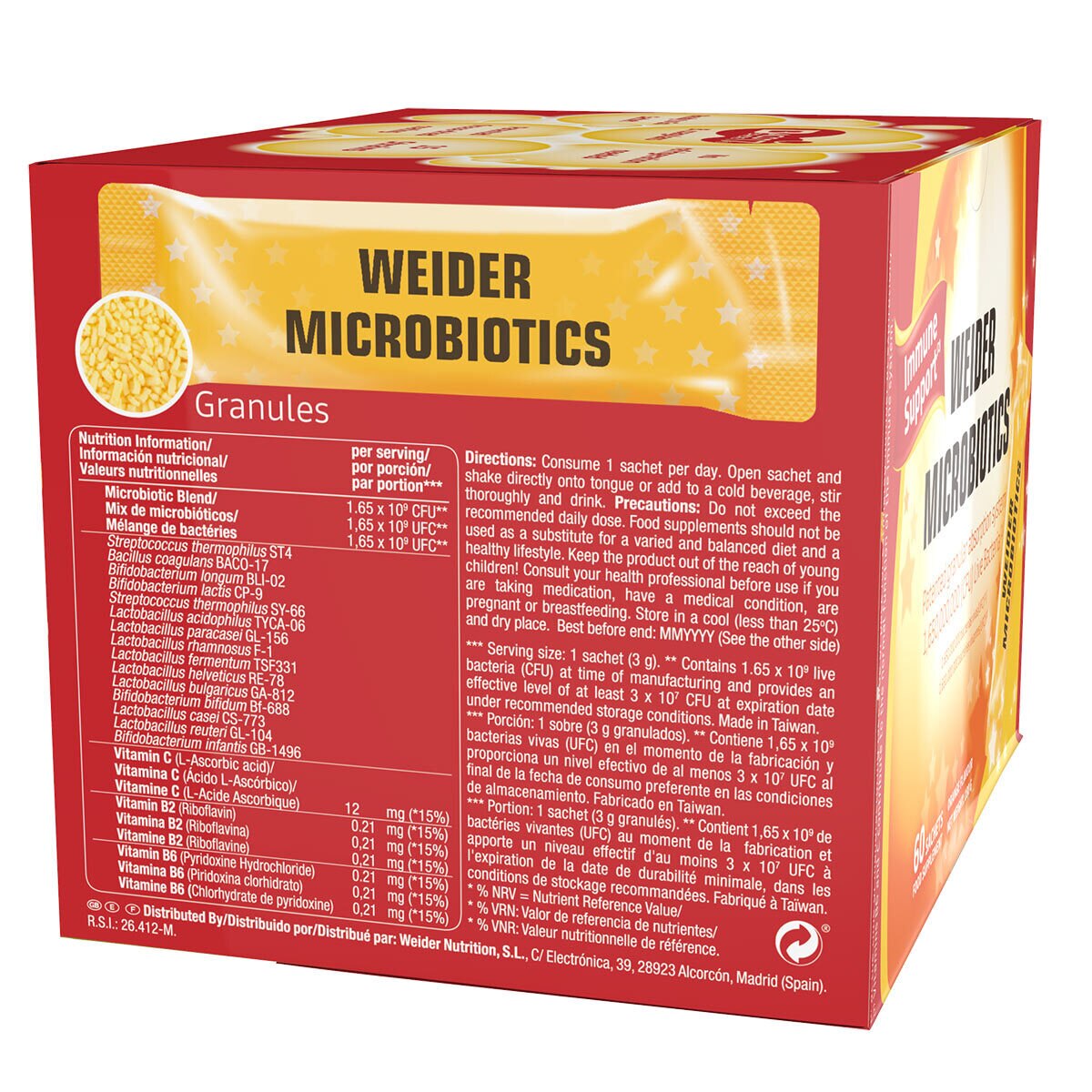 Weider Microbiotics, 60 Sachets | Costco UK