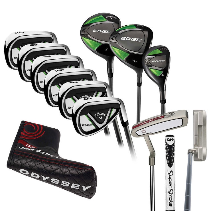 Callaway Edge 10-piece Women's Graphite Golf Club Set, Right Handed ...