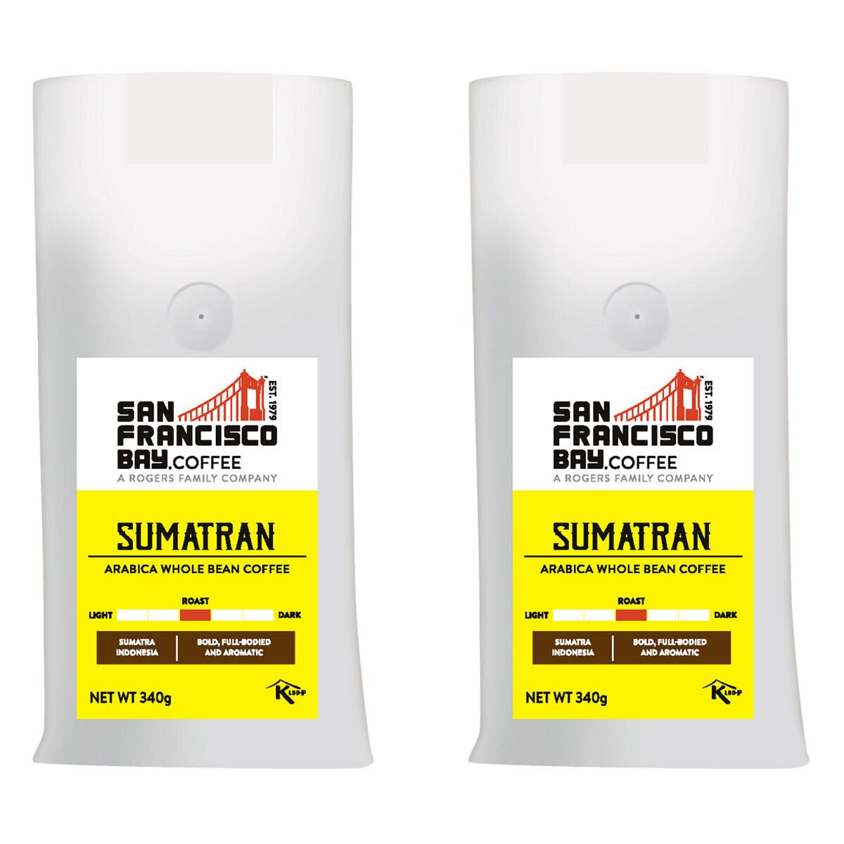 San Francisco Bay Premium Reserve Sumatran Ground Coffee,...