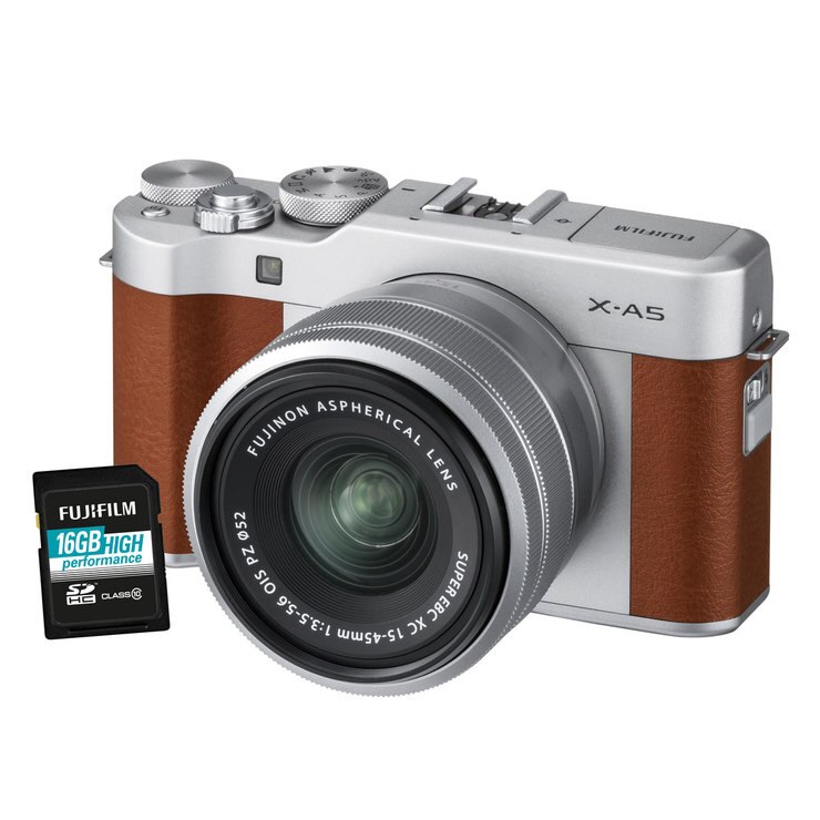 Fujifilm X-A5 Mirrorless Digital Camera in Brown | Costco UK