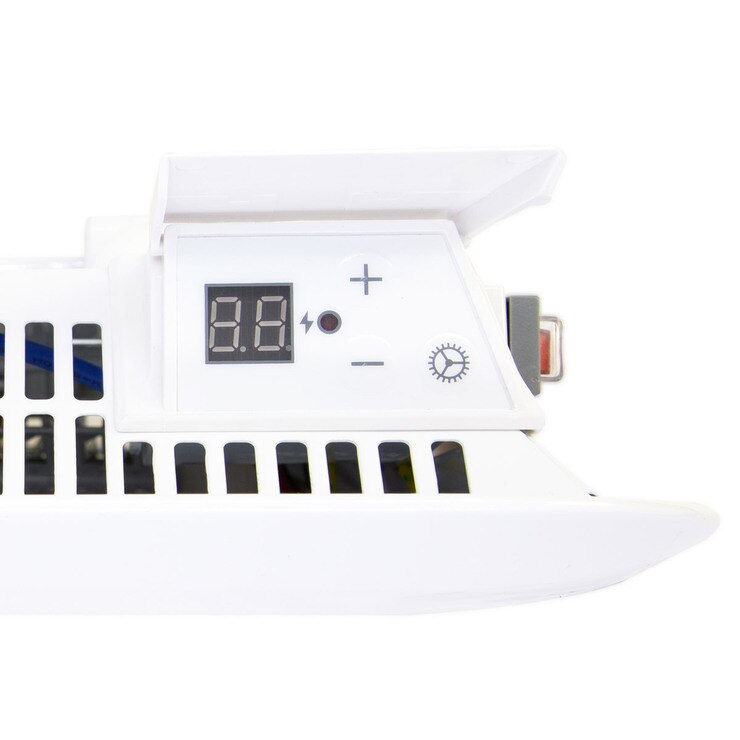 Mill 250W Steel Compact Panel Heater in White, IB250 | Costco UK